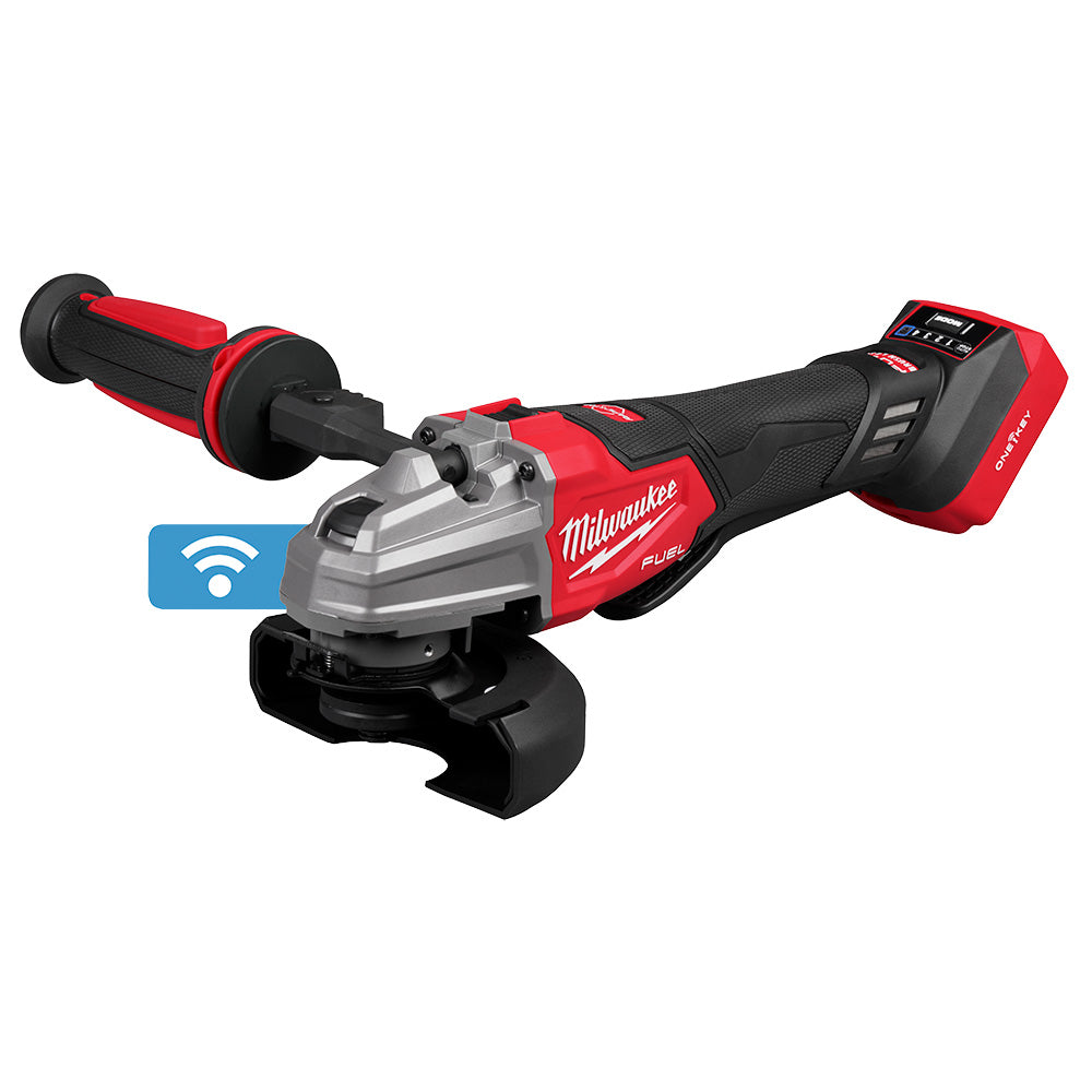 Milwaukee 2986-20 M18 FUEL 4-1/2" / 5" Dual-Trigger Braking Grinder ...