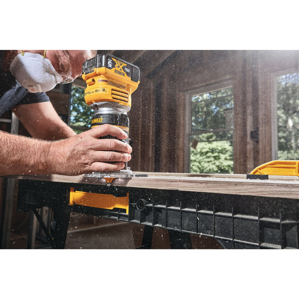 DeWalt DCW600B 20V MAX XR Brushless Cordless Compact Router – Fasteners Inc