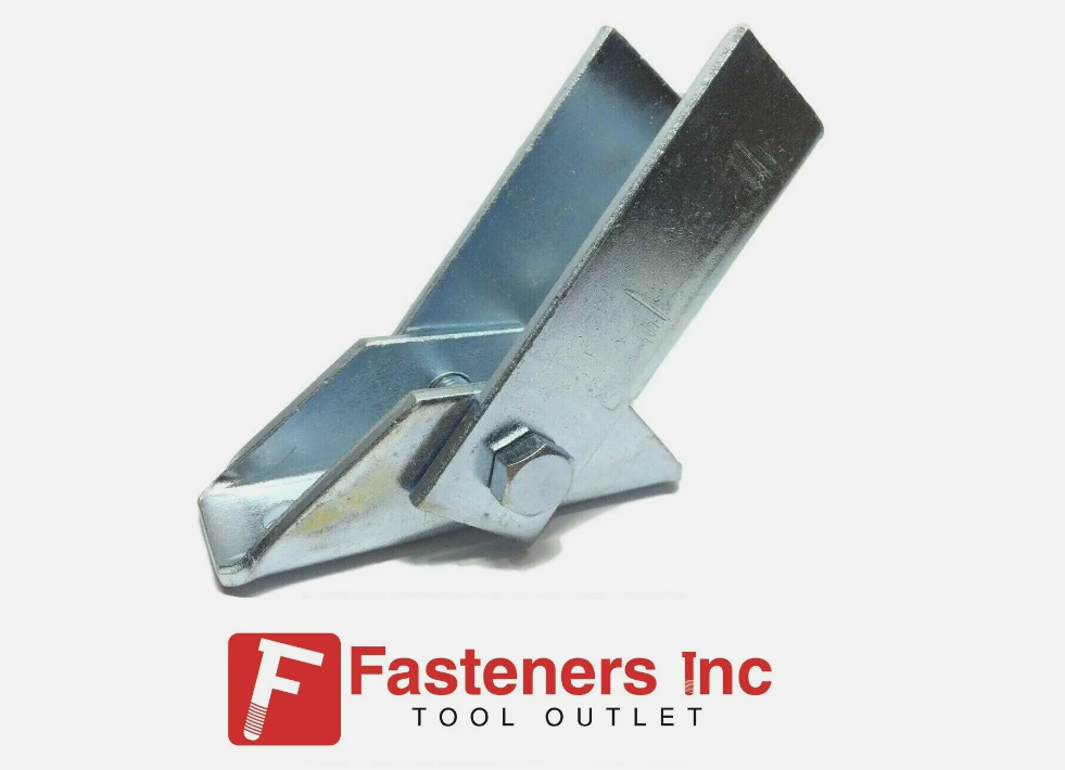 ADJUSTABLE Hinge Shoe Brace for 1 5/8" Unistrut B-LINE Channel #PT-281 ...