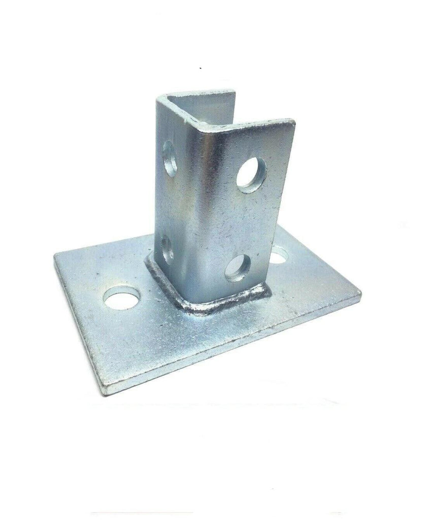 (#4768) P2942 6 Hole Post Bases for Unistrut / B-LIne Channel ...