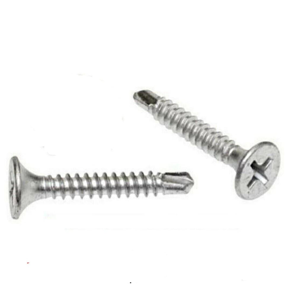 INTERCORP D825Z #8-18 x 2-5/8" Self Drilling Philips Bugle Head Screws ...
